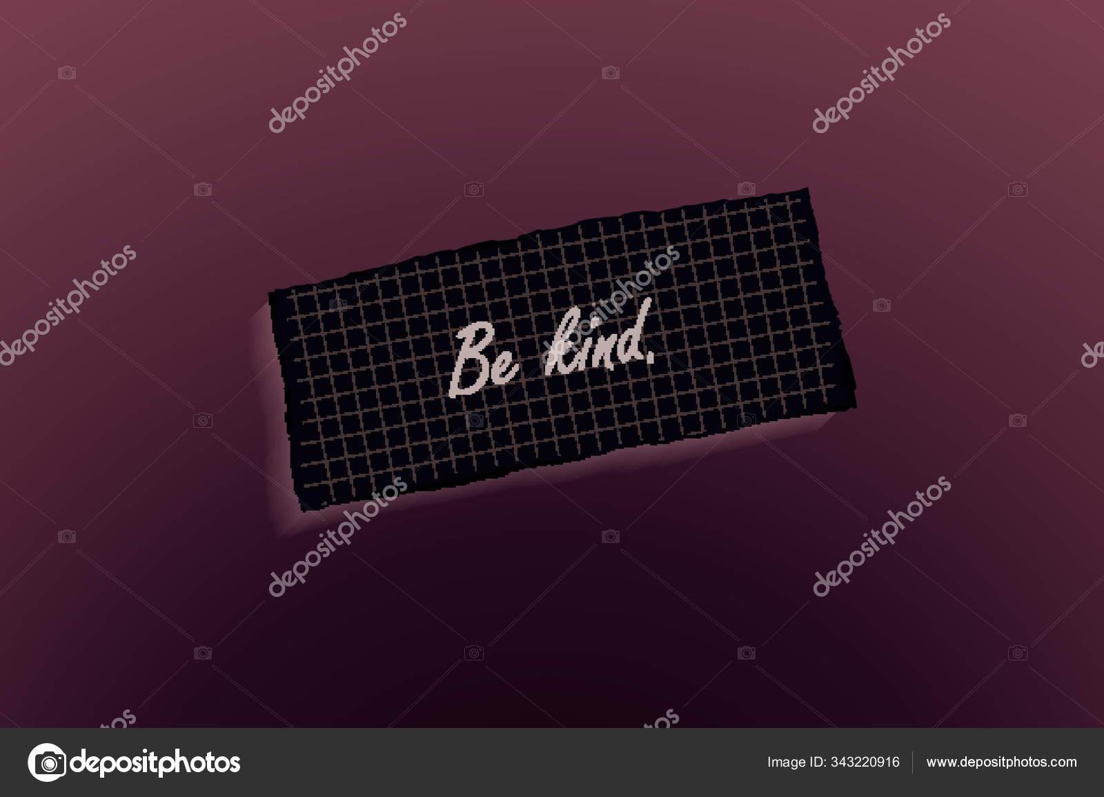 Kind Hand Writing Text Piece Math Paper Blue Background Stock Vector ...