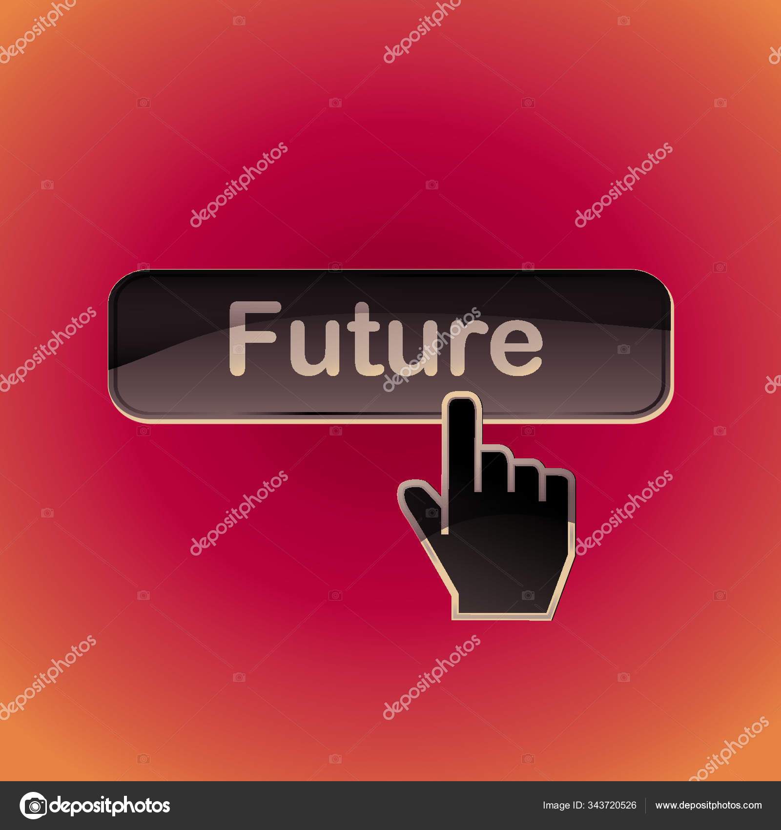 Vector Illustration Future Abstract Concept Background Stock Vector by ...