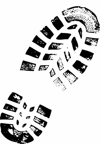 Grafika wektorowa Ślad stopy, Ślad stopy obrazy wektorowe | Depositphotos