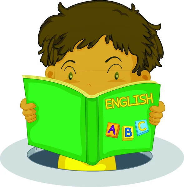 Boy reading Stock Vector Image by ©interactimages #10277787