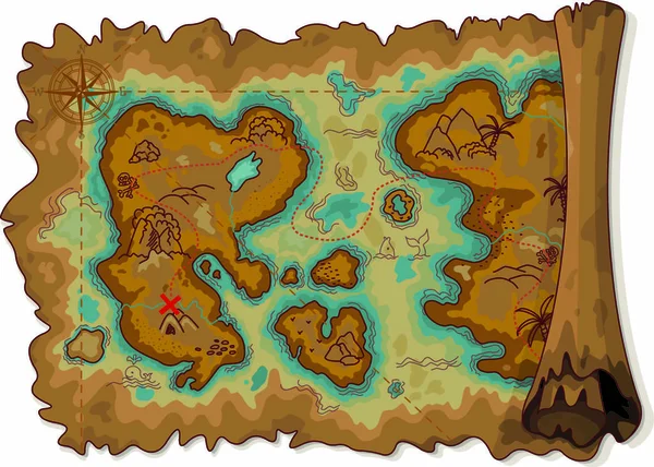 Funny Treasure Map Sign Graphic Illustration Stock Vector by ©YAYImages ...