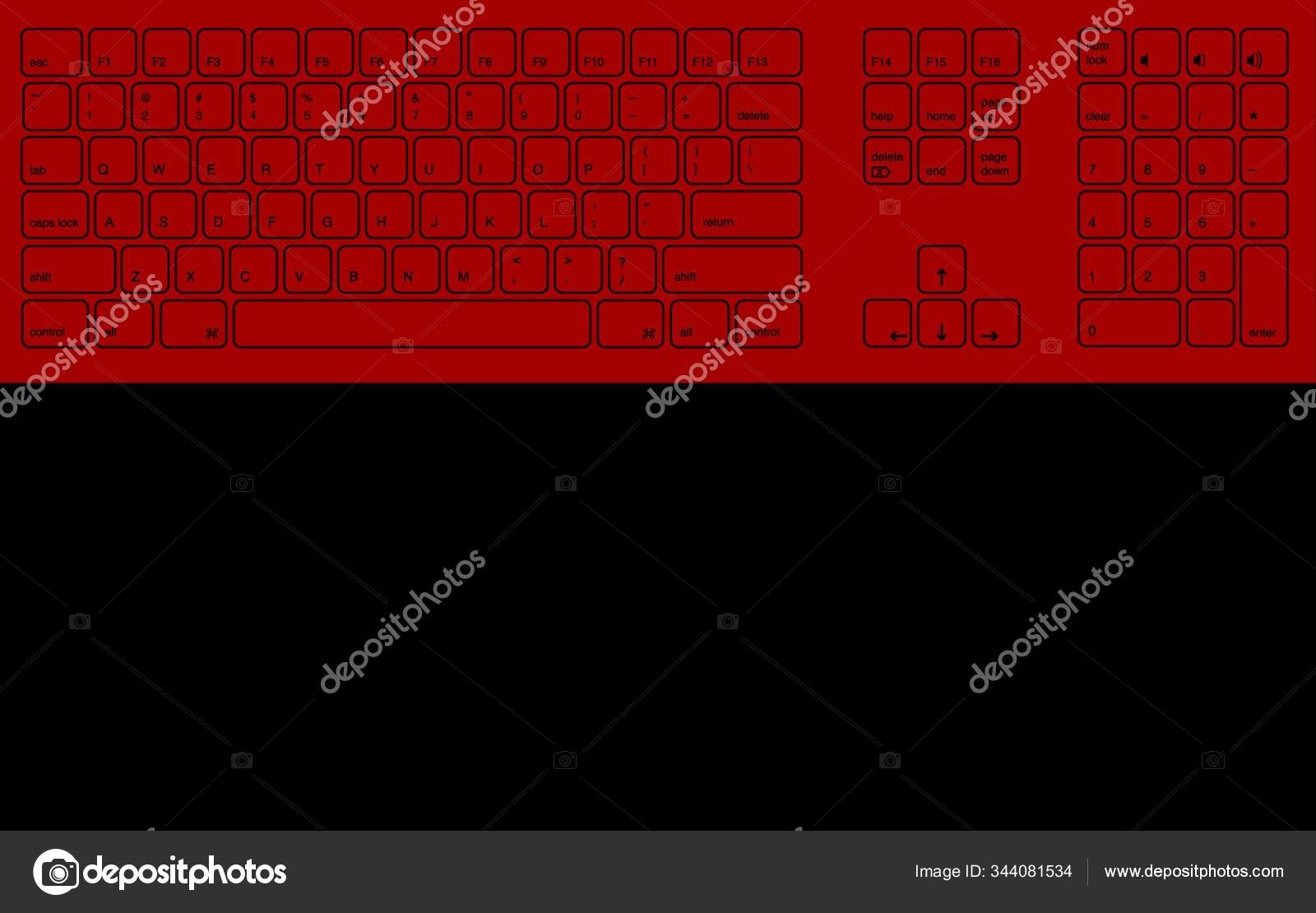 Stylised Computer Keyboards Sign Graphic Illustration Stock Vector ... Stylised Computer Keyboards Sign Graphic Illustration Stock Vector ...