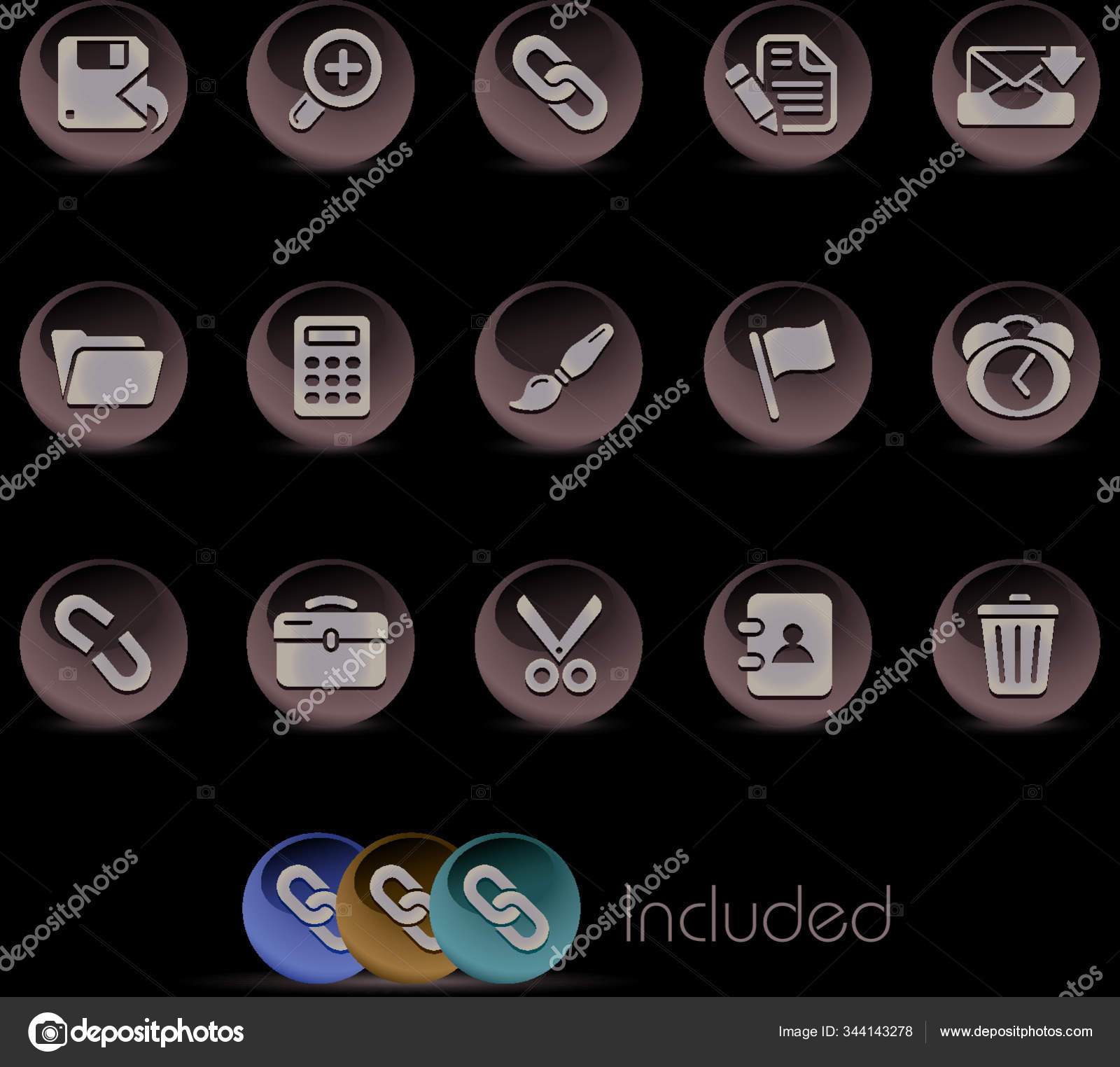 Eps File Includes Color Versions Different Layers Stock Vector Image by ...