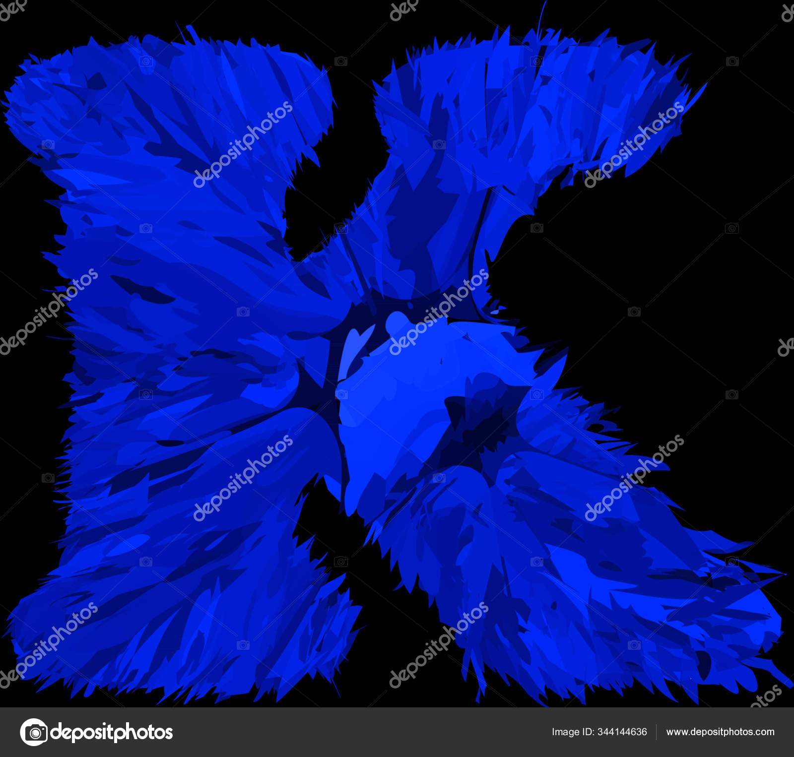 Una Letra Alfabeto Naranja Lleno Colores Sólidos Una Letra Alfabeto ...