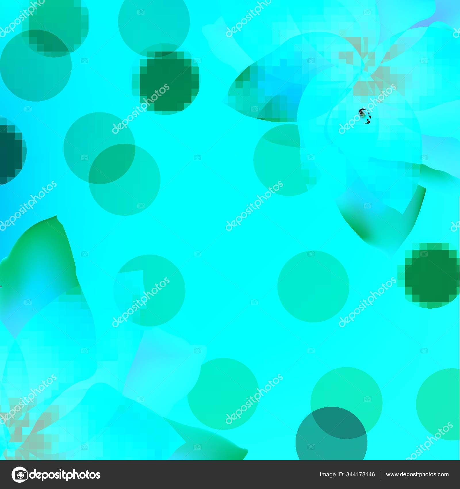 Red Poster Flowers Gradient Mesh Vector Illustration Stock Vector by ...