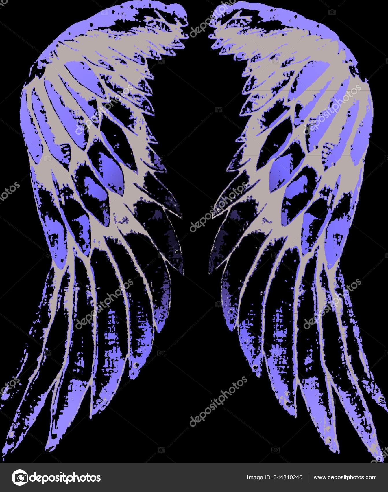 Tribal Bird Wing Illustration Stock Vector by ©YAYImages 344310240