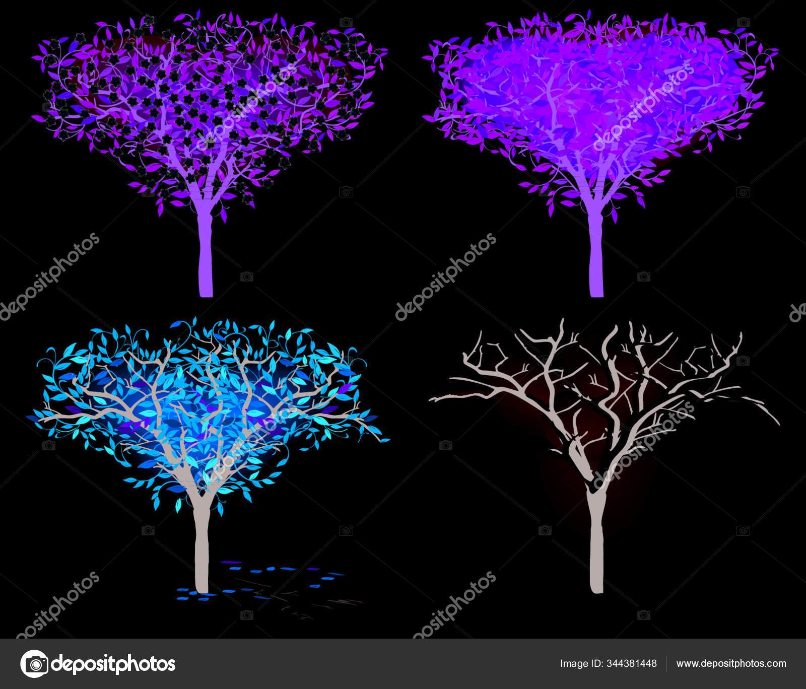 Tree Season Stock Vector by ©YAYImages 344381448