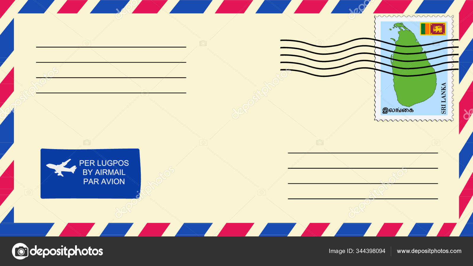 Letter Sri Lanka Stock Vector Image by ©YAYImages #344398094