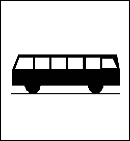 Vector City Bus Silhouette Stock Vector by ©YAYImages 344421940
