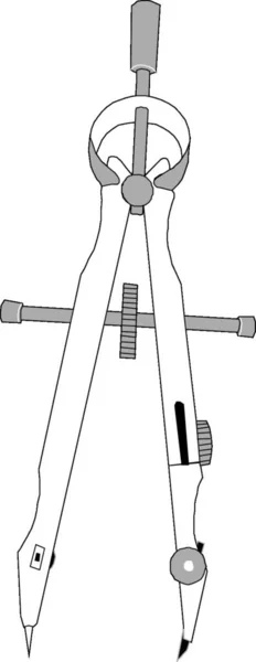 Drawing compass Stock Vector Image by ©julydfg #12856966