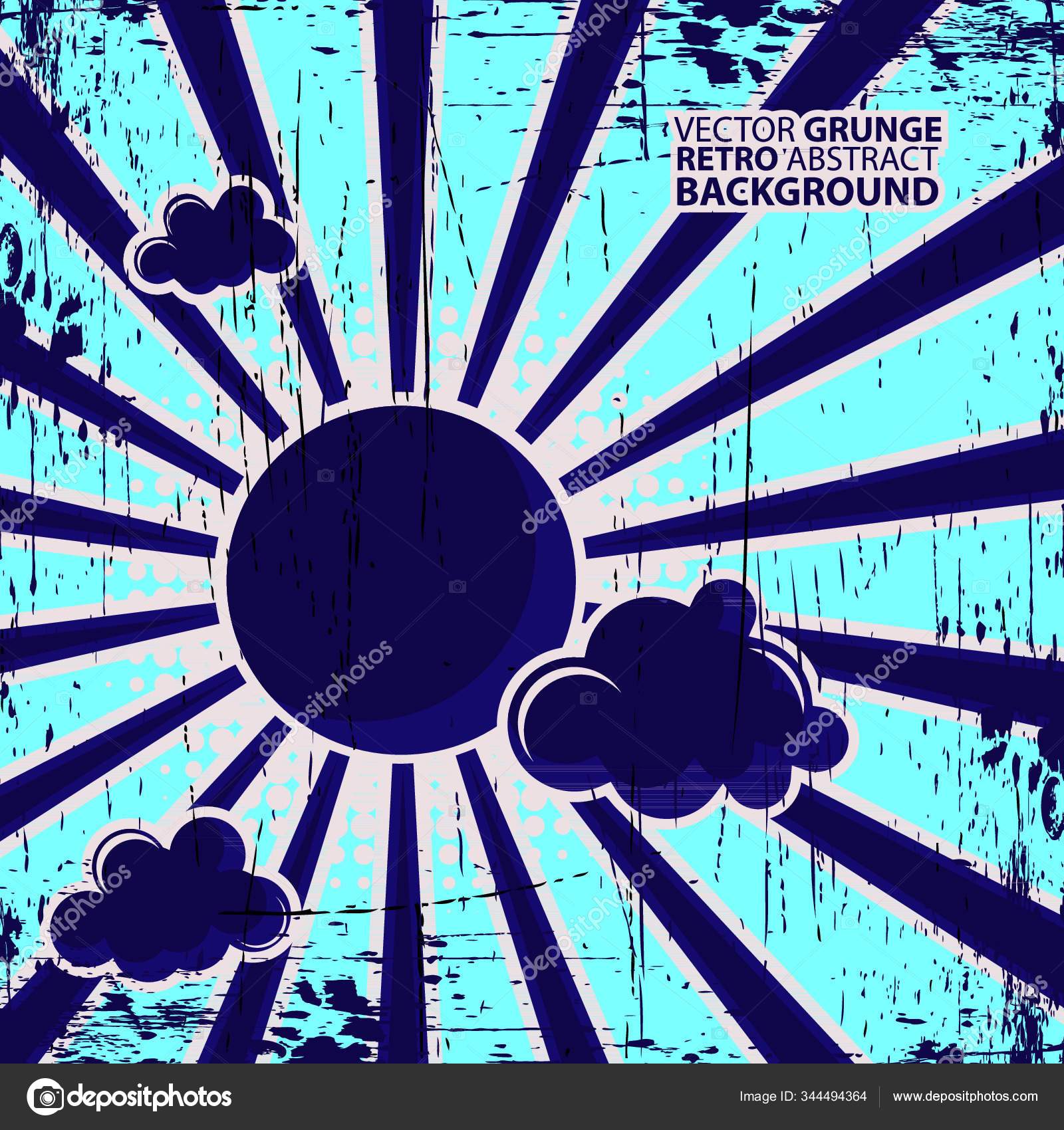 Vector Showing Retro Styled Background Stock Vector by ©YAYImages 344494364