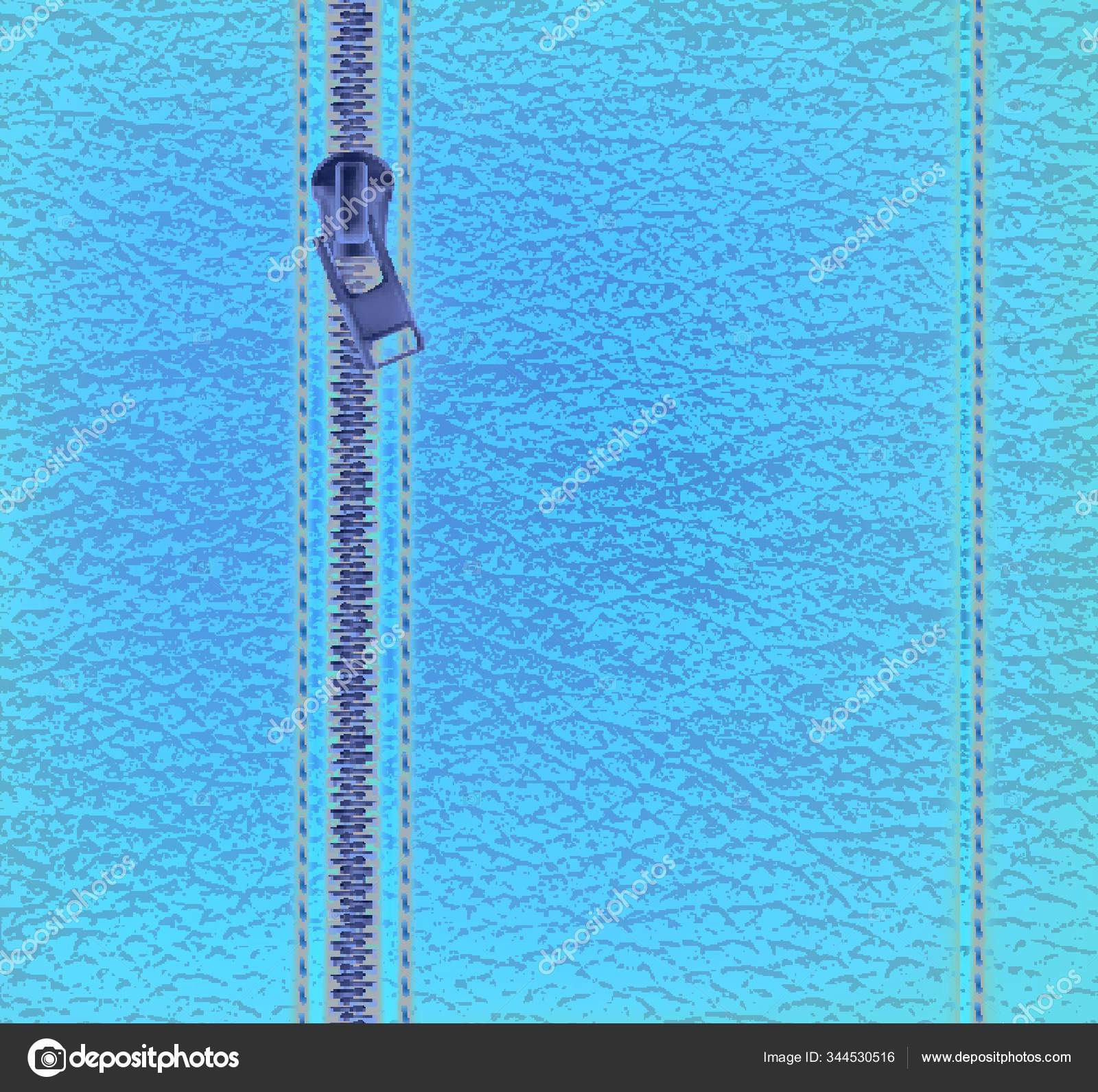 Brown Leather Texture Background Zipper Vector Illustration Stock ...