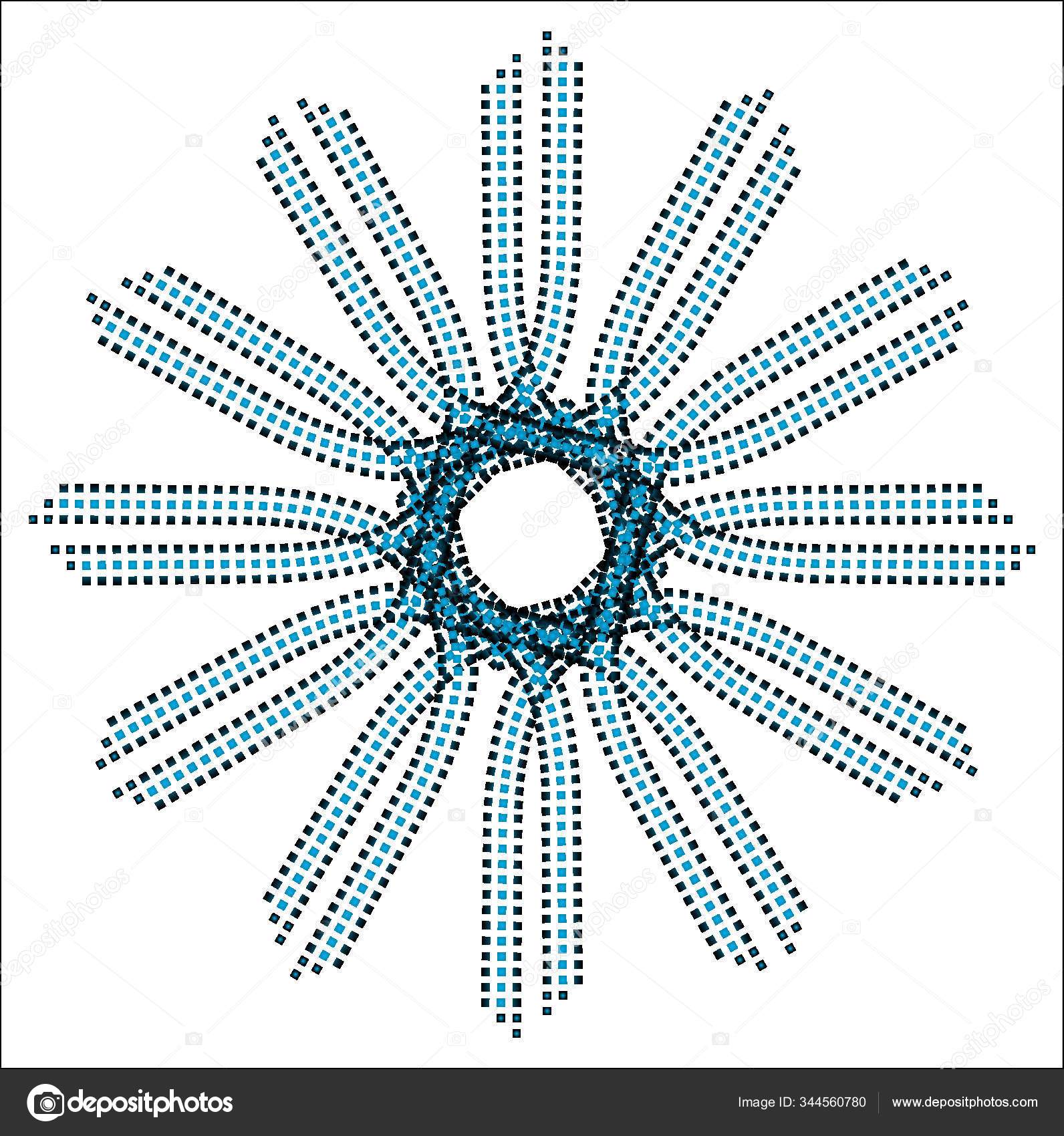 Dot Background Abstract Star Vector Art Stock Vector Image by ...