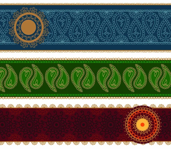 Colorful Henna Mandala Banners Stock Vector Image by ©krishnasomya #8812781