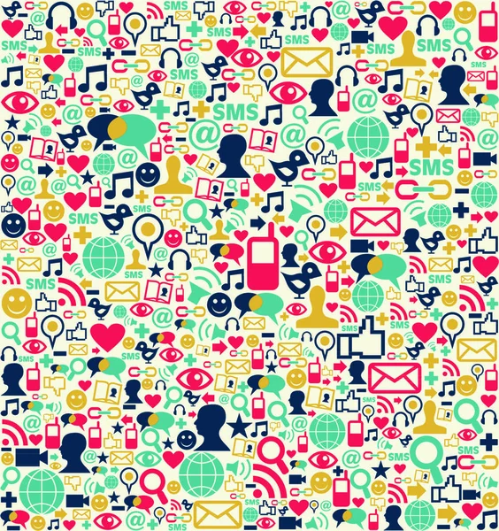 Social media talk bubble texture Stock Vector Image by ©cienpies #9080572