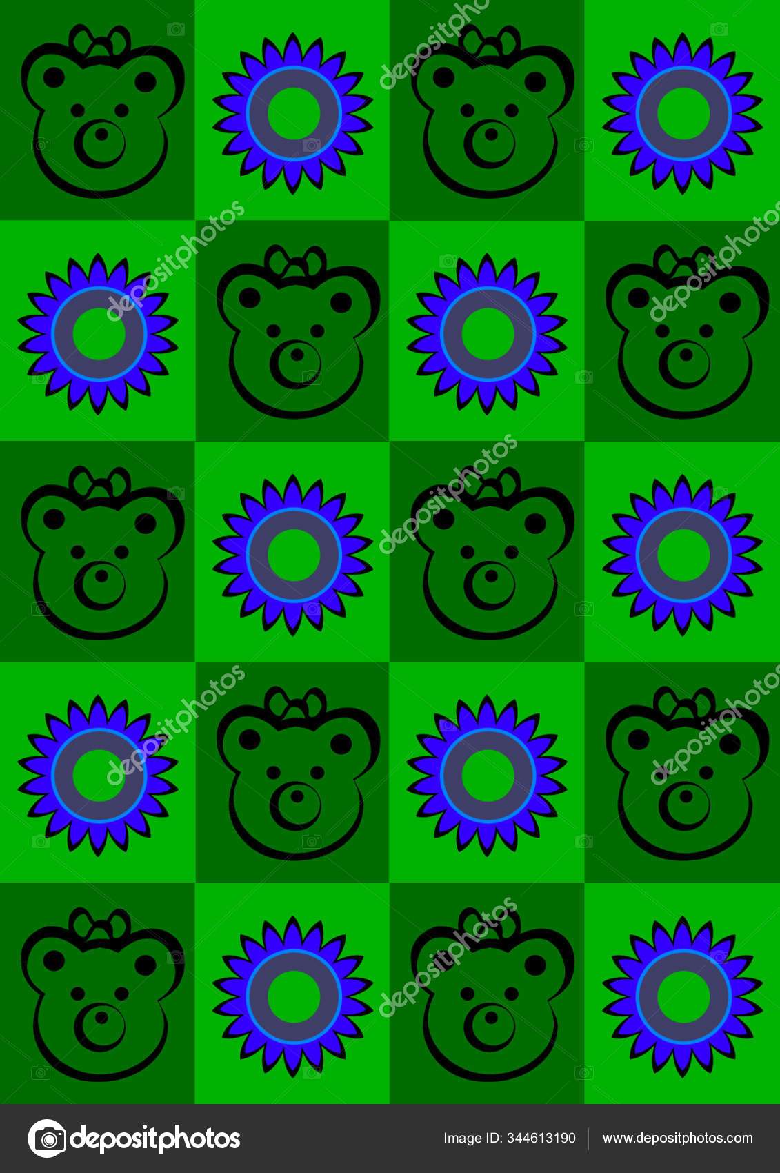 Diseño Oso Peluche Color Rosa Vector de stock #344613190 de ©YAYImages