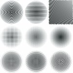 Radial patterns Stock Vector Image by ©fixer00 #11399850