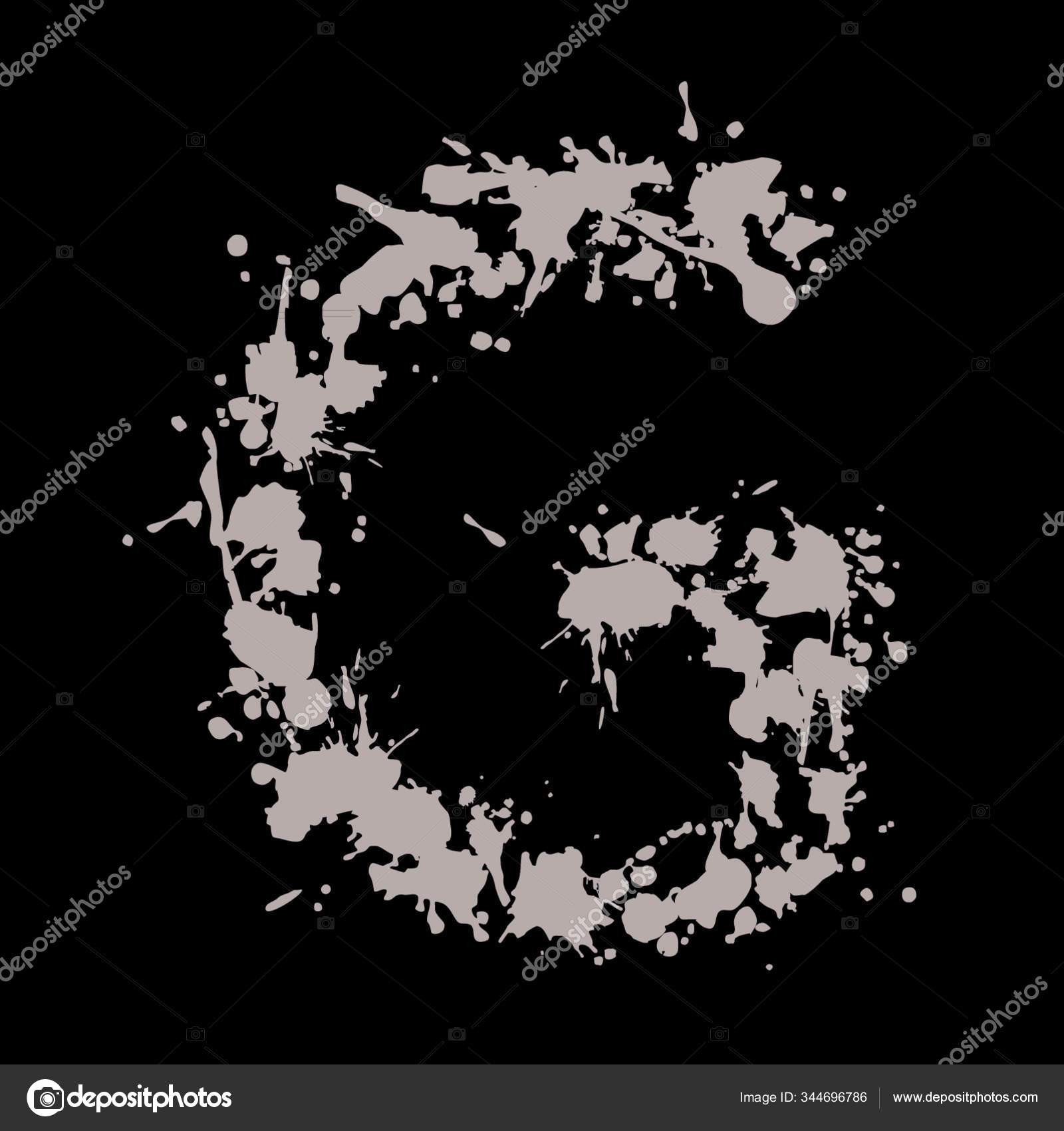 Alphabet Ink Vector Illustration Stock Vector by ©YAYImages 344696786