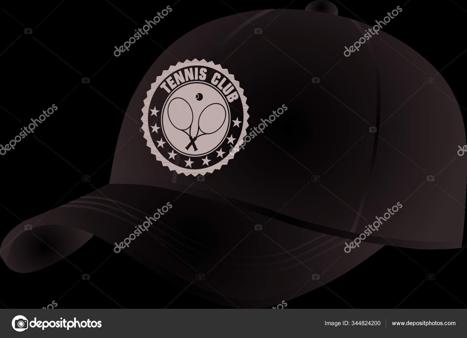 Tennis Club Cap Vector Eps Stock Vector Image by ©YAYImages #344824200