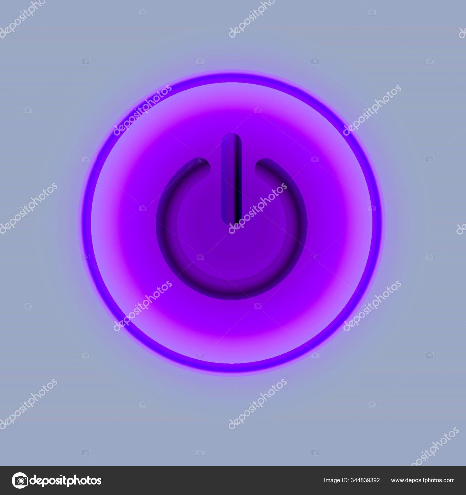 Green Neon Vector Button Vector Illustration Eps Vector Illustration ...