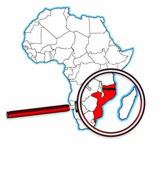 Senegal Outline Inset Map Africa White Background Stock Vector by ©YAYImages 344838428