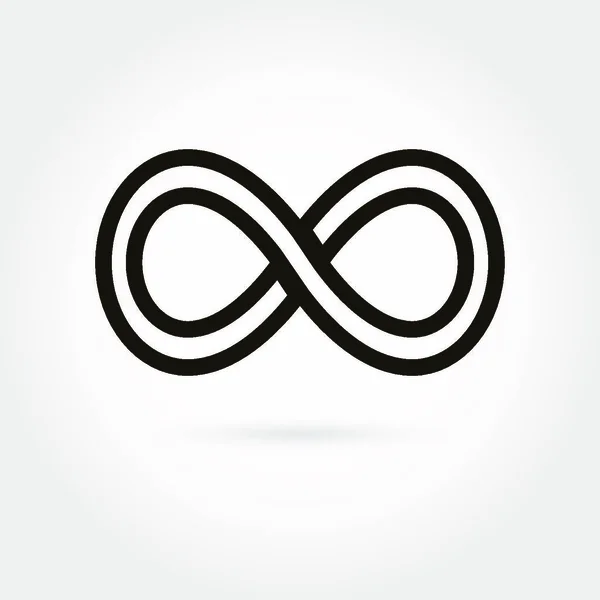 Thin Line Infinity Symbol Sign Linear Infinite Icon Limitless Logo ...