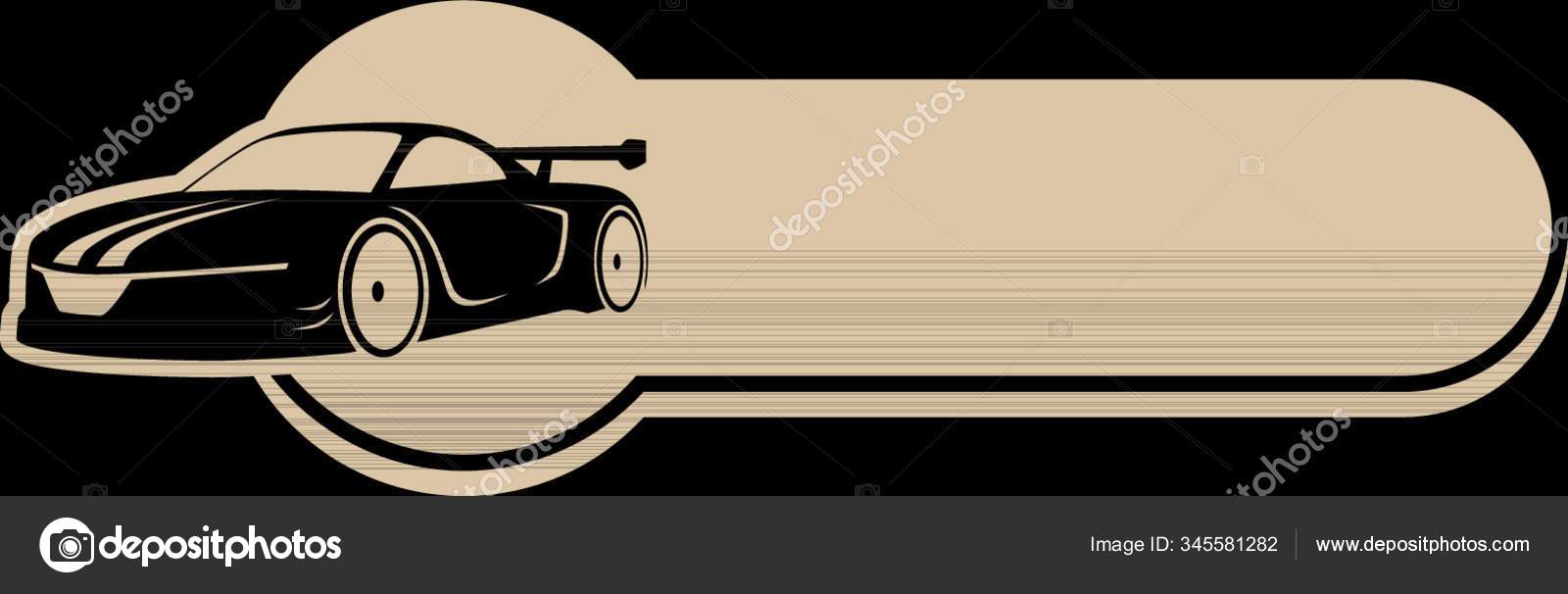 Classic Car Banner Template Vector Art Illustration Stock Vector by ...