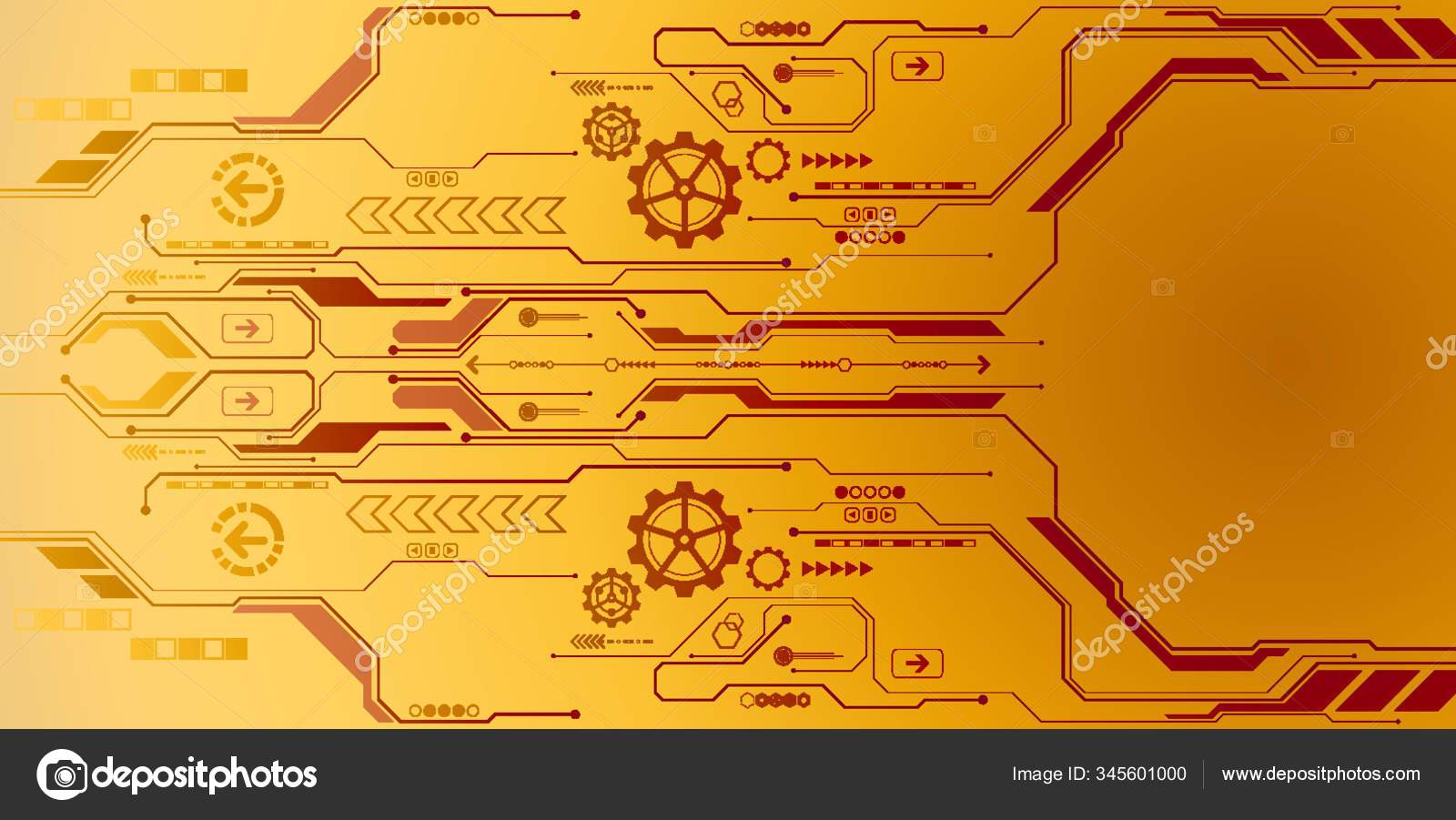 Vector Abstract Background Shows Innovation Technology Technology ...