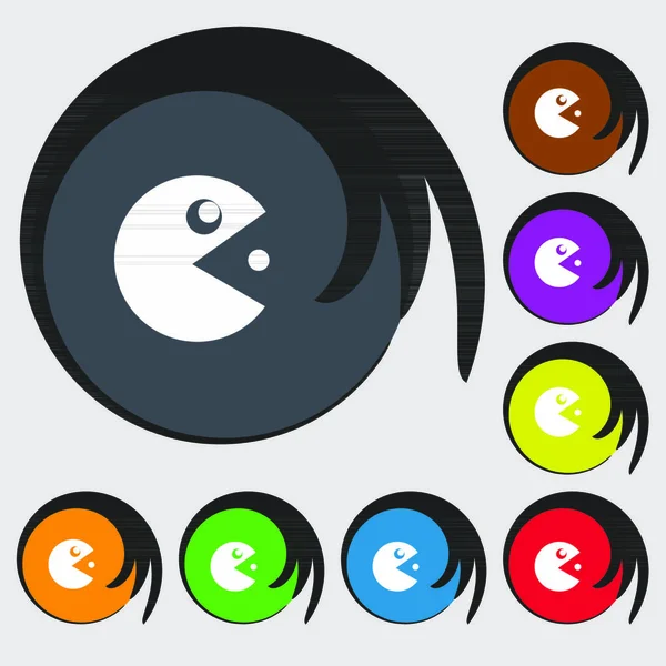 Packman icon Vector Art Stock Images | Depositphotos