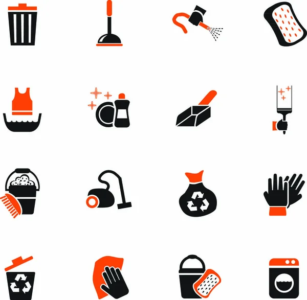 Cleaning icons Stock Vector Image by ©bioraven #13268062