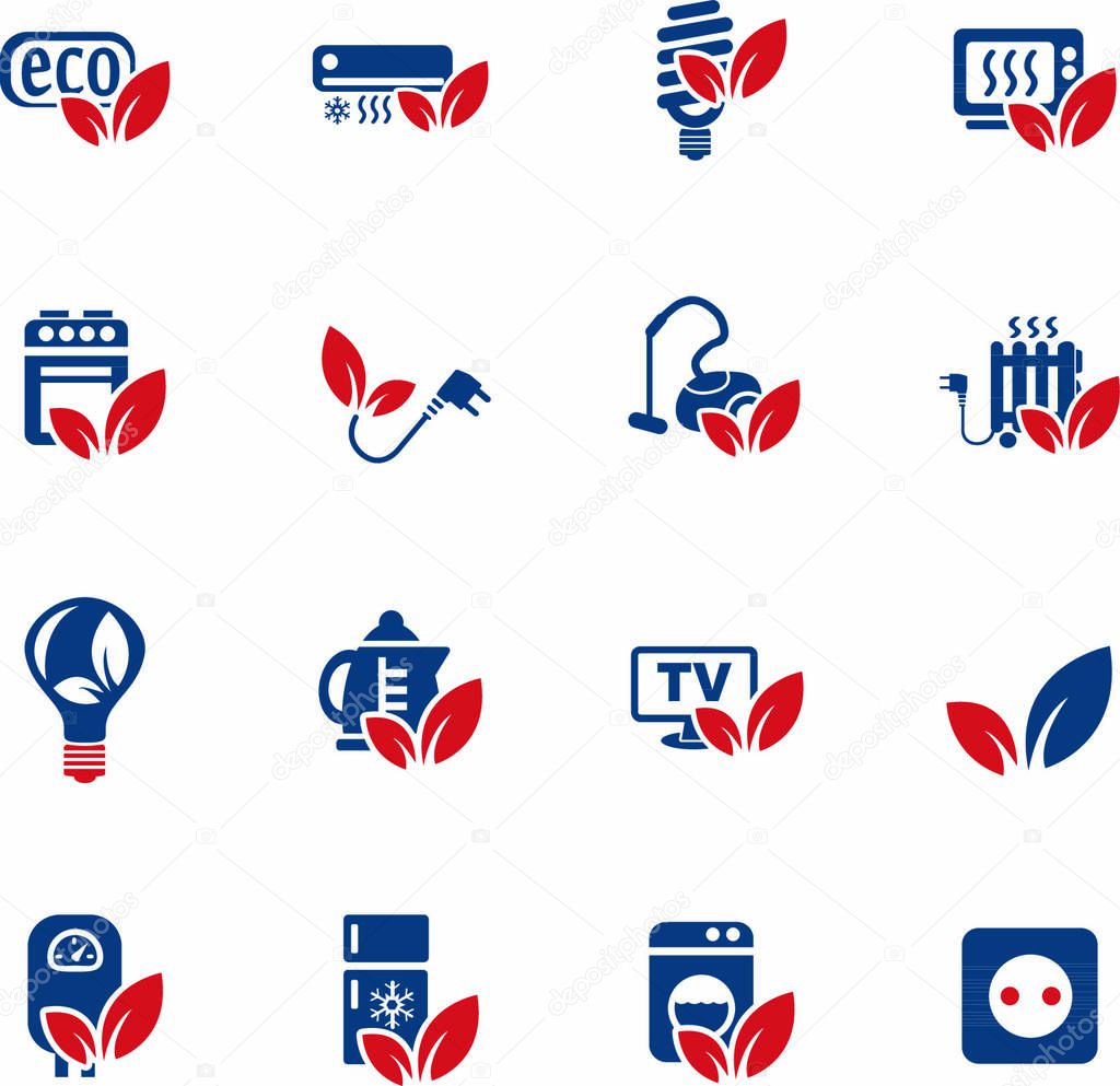 iconos web eco para el diseño de la interfaz de usuario 2023