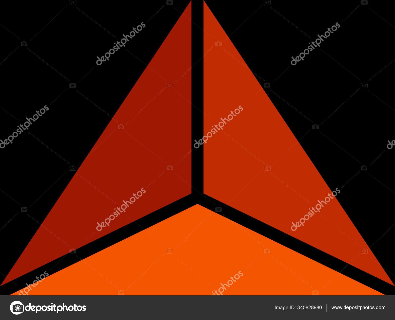 Triangle Theme Logo Logotype Art Vector Illustration Stock Vector by ...