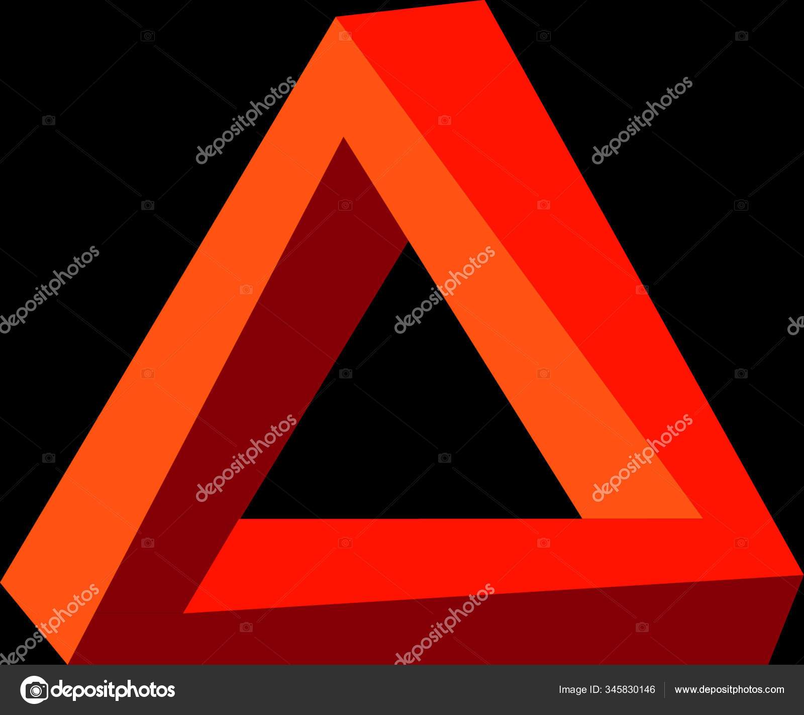 Triangle Theme Logo Logotype Art Vector Illustration Stock Vector by ...