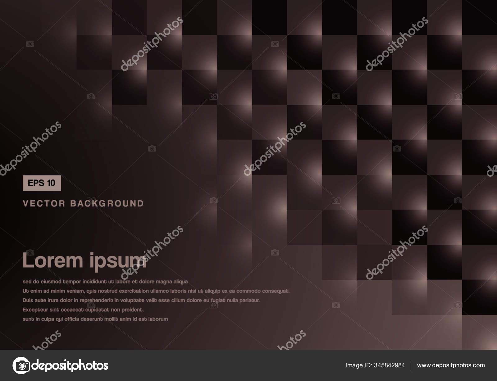 Abstract Background Grey Square Pattern Copy Space Vector Stock Vector ...