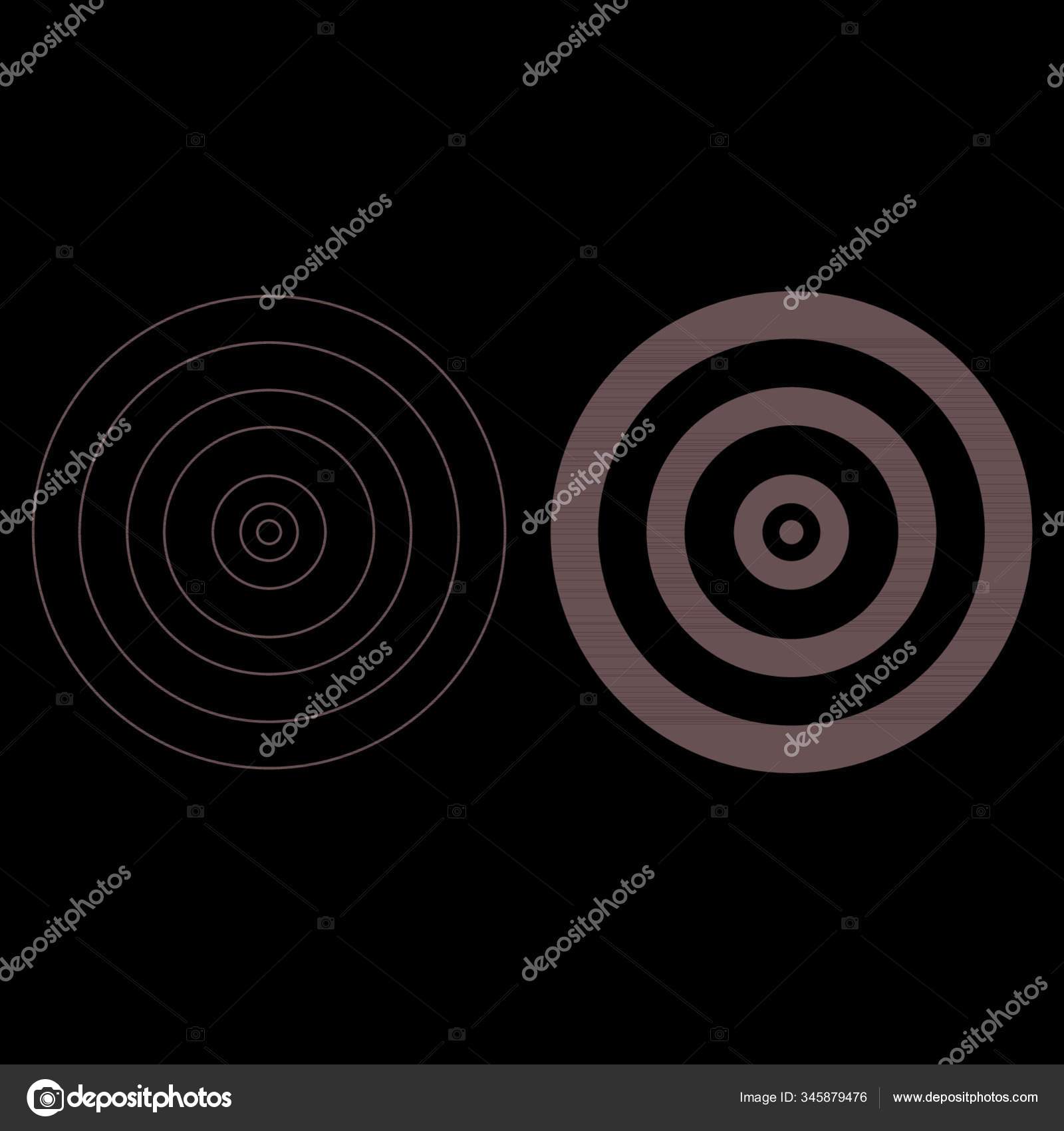 Target Grey Color Icon Stock Vector Image by ©YAYImages #345879476