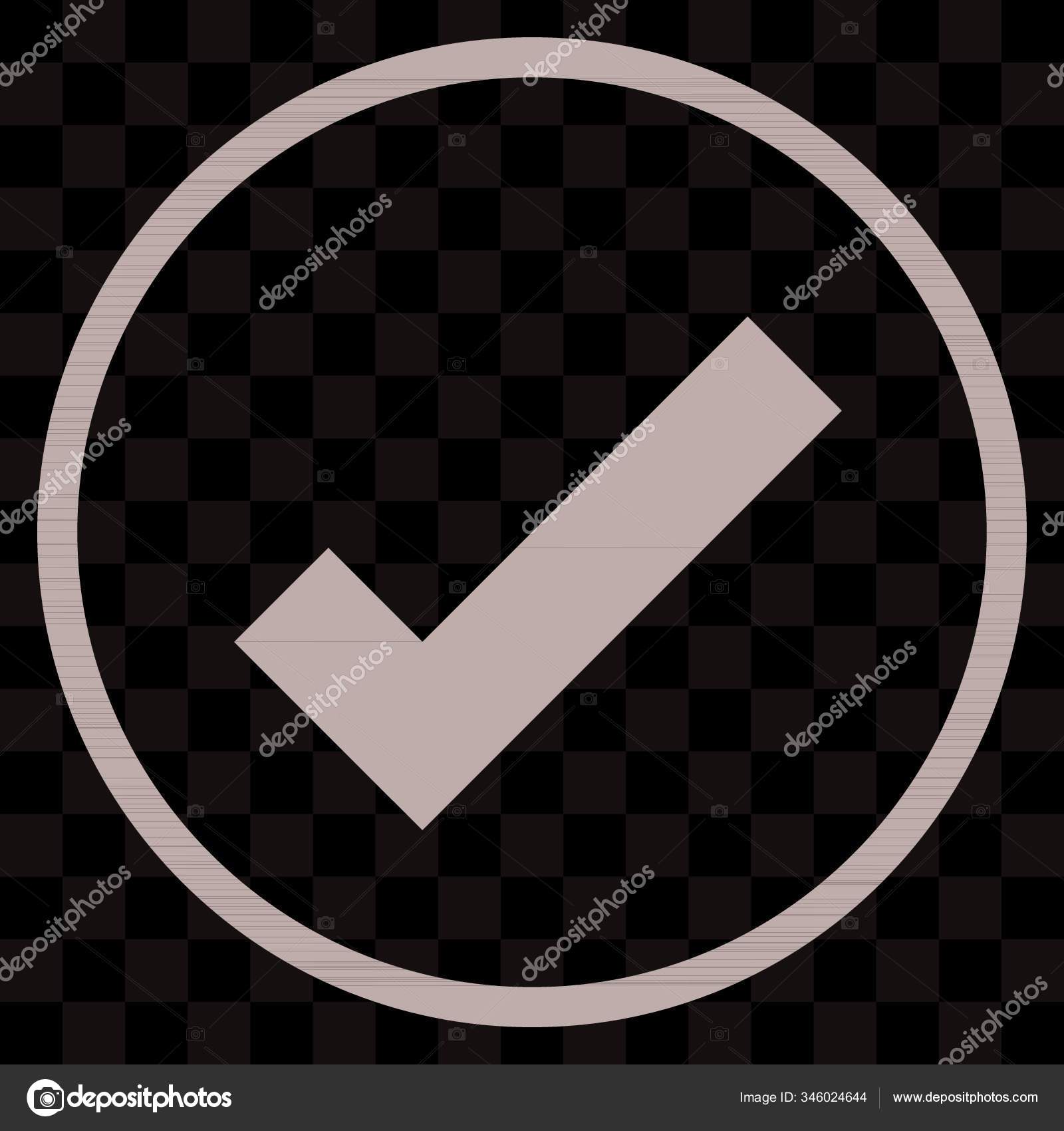 Marca Icono Redondeado Símbolo Icónico Dentro Círculo Cuadrícula ...