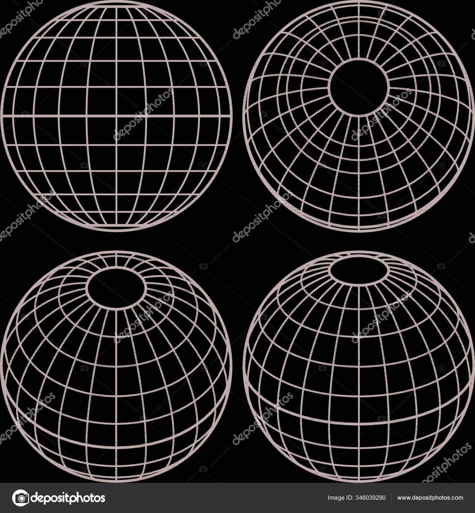 Globe Icon Vector World Stock Vector by ©YAYImages 346039290
