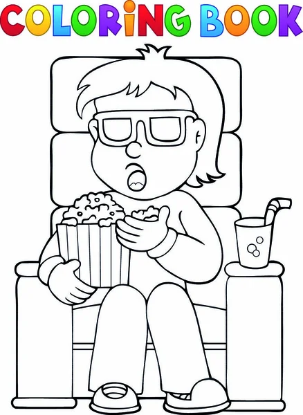 Movies Theater Coloring Pages