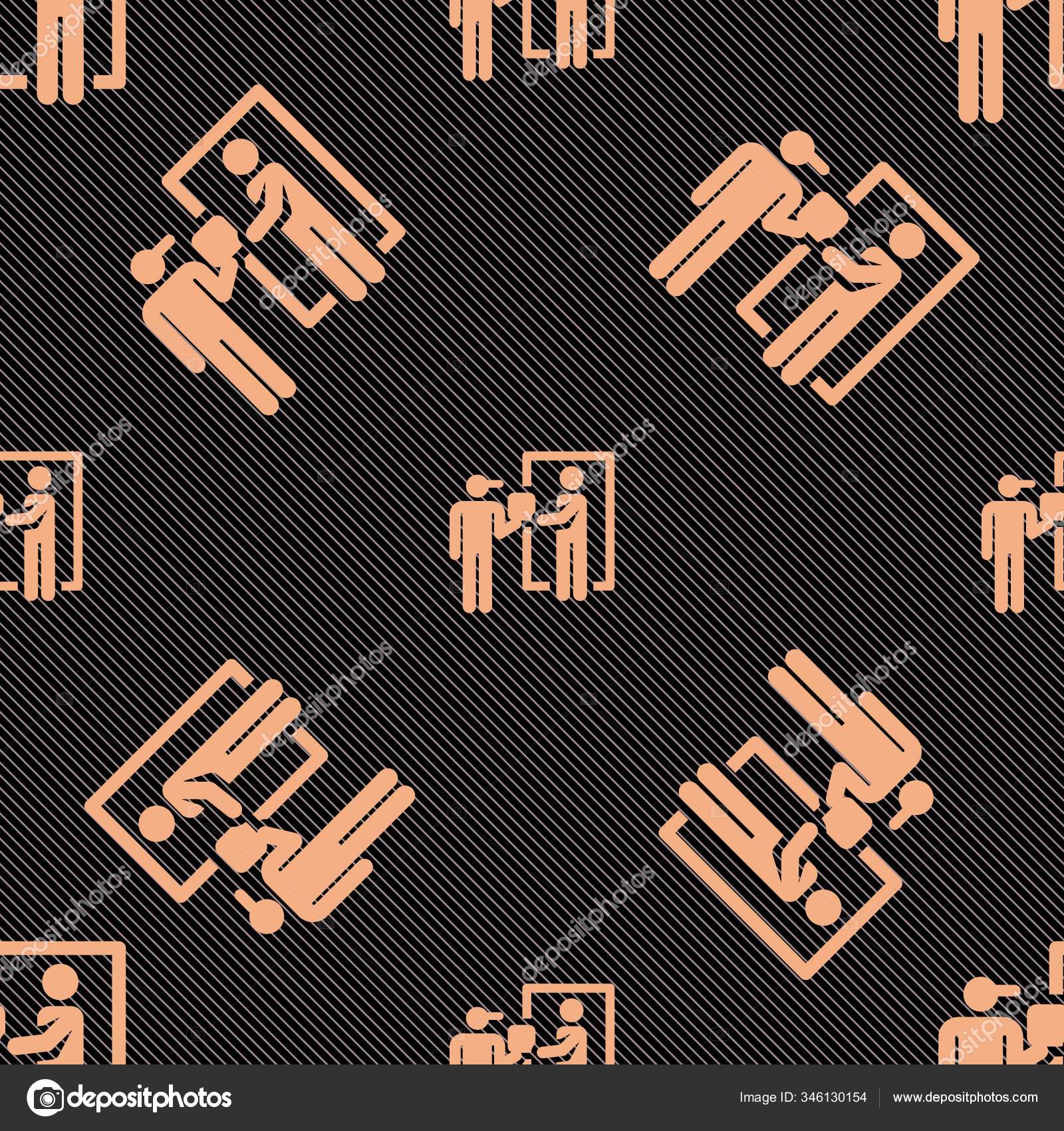 Colorful Icons Signs Form Button Symbol Your Design Vector Illustration ...