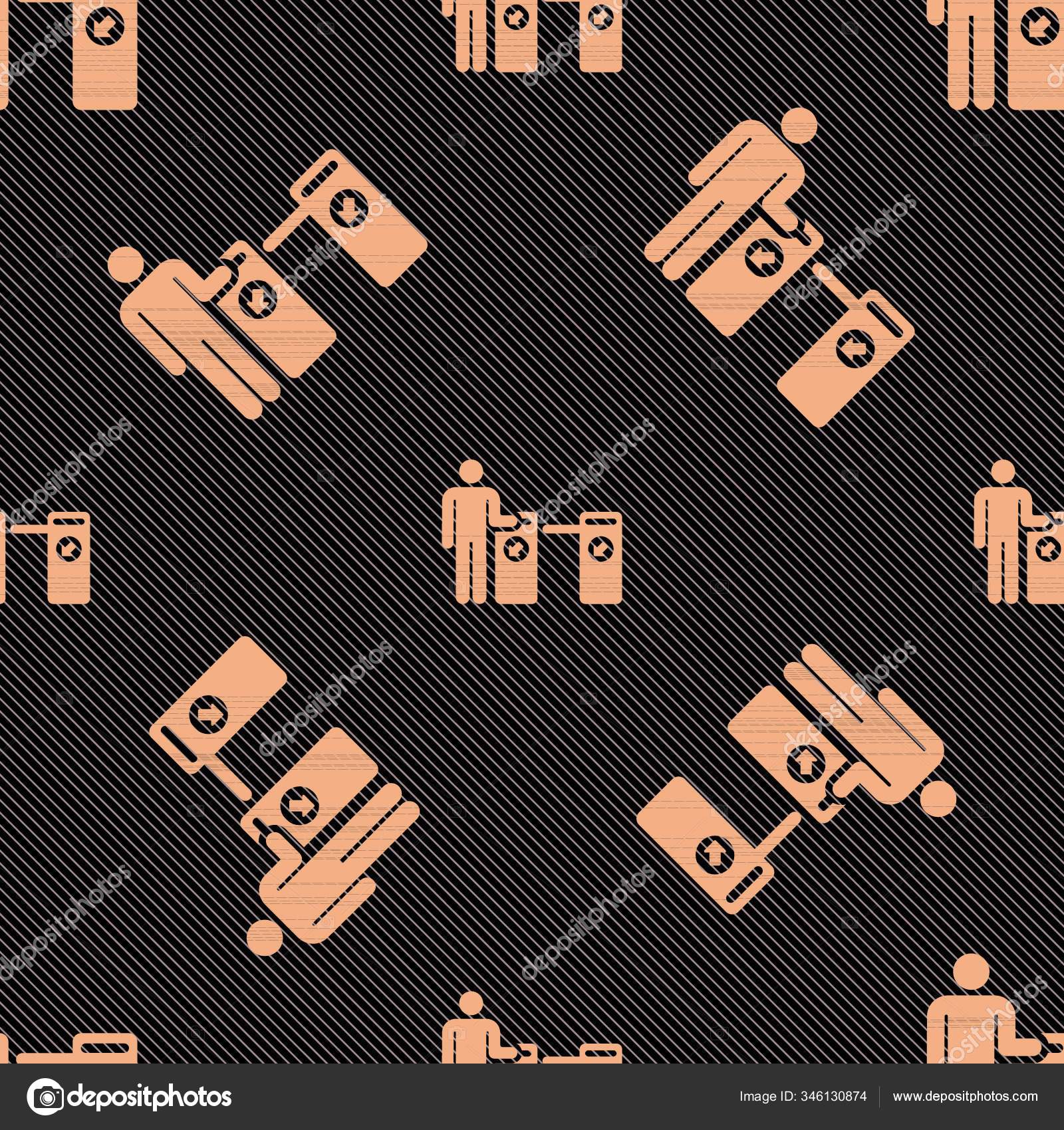 Colorful Icons Signs Form Button Symbol Your Design Vector Illustration ...