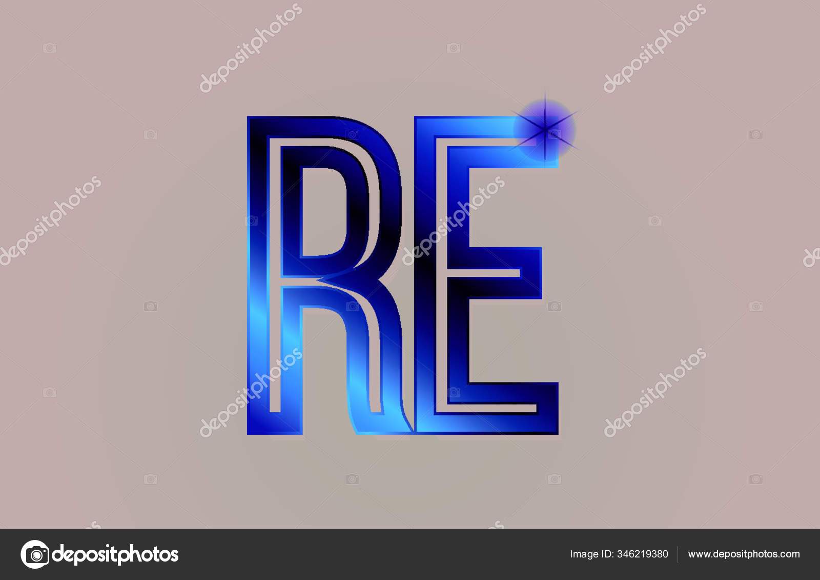 Gold Alphabet Letter Logo Combination Design Suitable Company Business ...