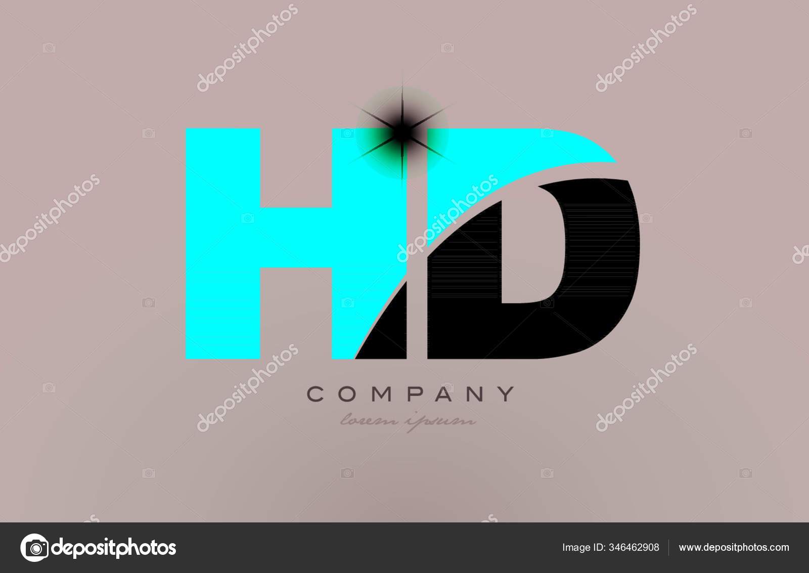 Red White Color Alphabet Letter Combination Logo Icon Design Suitable ...