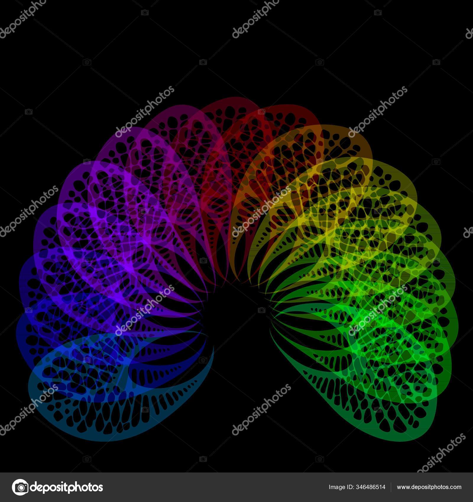 Layer Color Abstract Background Stock Vector Image by ©YAYImages #346486514