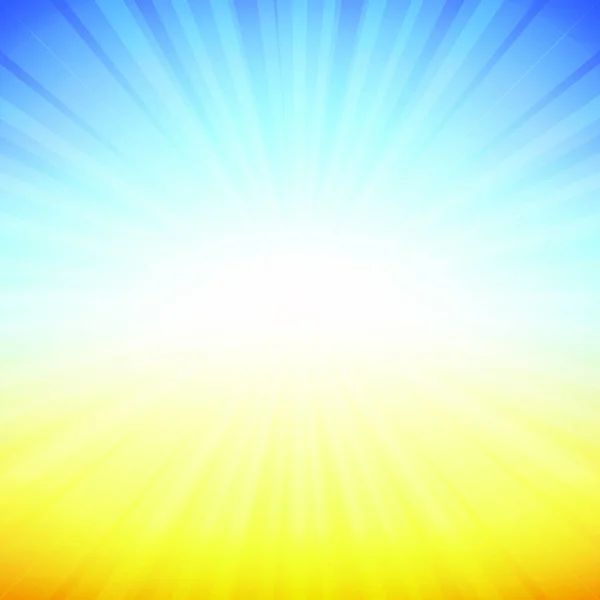 Vector light and subtle background with shiny sun over a pale pink sky ...