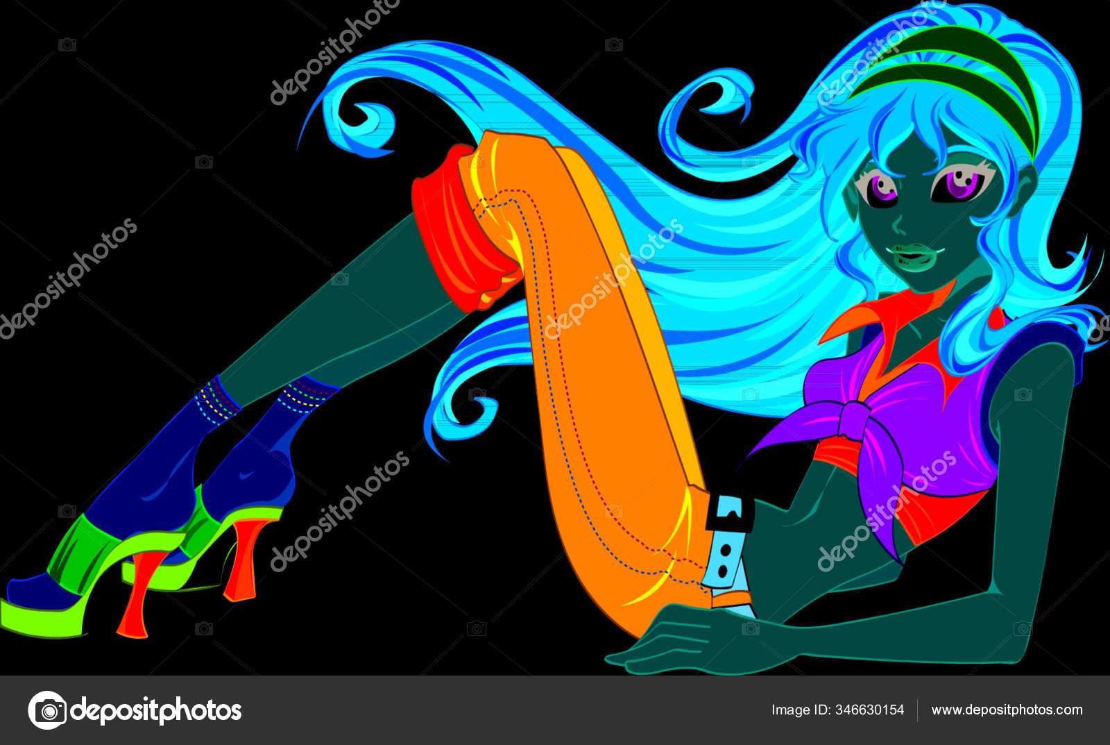 Cartoon Female Vector Format Stock Vector by ©YAYImages 346630154