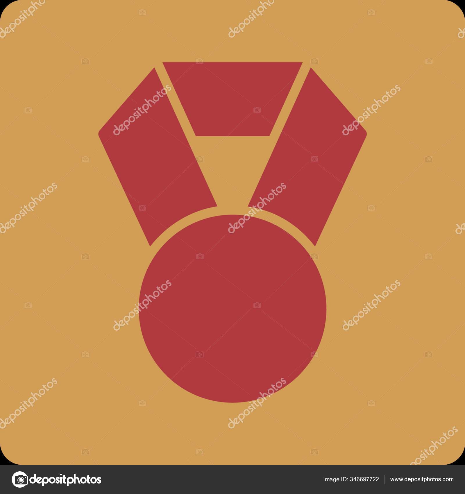 Achievement Icon Award Buttons Overcolor Set Icon Style Cyan Blue ...