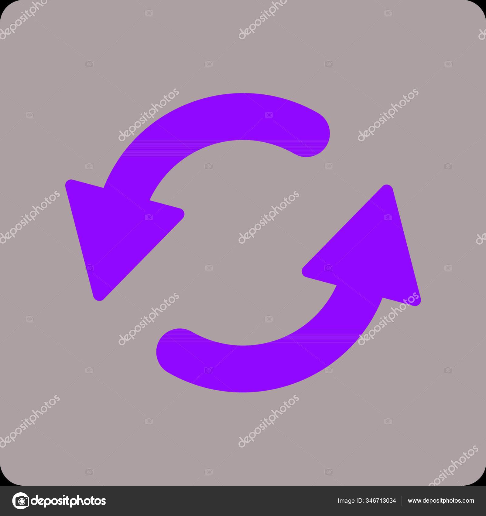 Refresh Ccw Icon Primitive Buttons Overcolor Set Rounded Square Flat ...