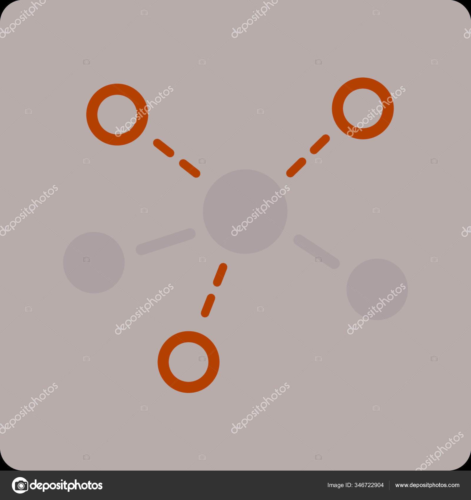 Structure Icon Icon Symbol Drawn Blue Gray Colors Black Button Stock ...