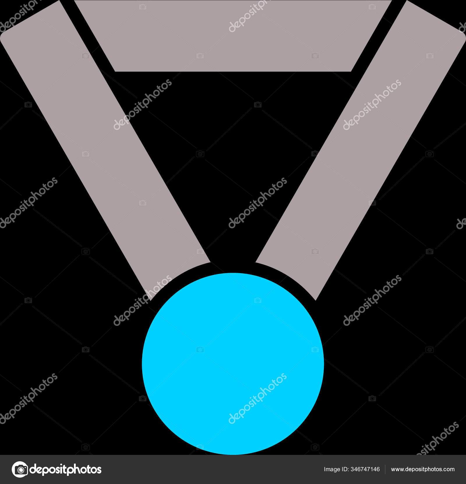 Champion Award Icon Competition Success Bicolor Icon Set Vector Style ...