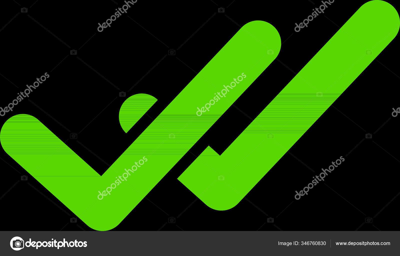 Icono Validación Este Símbolo Vector Plano Utiliza Color Violeta ...